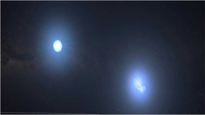 Three large stars discovered locking in space s | OMNESmedia.com