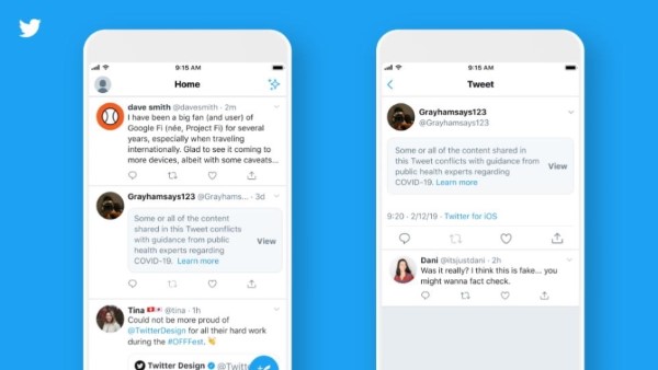 Twitter Adds Labels and Warning Messages on Twe | OMNESmedia.com