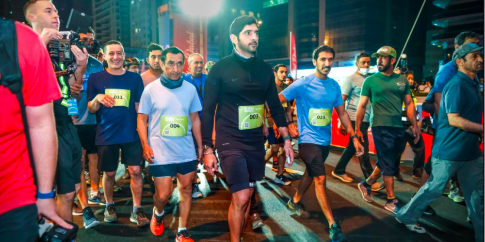 Dubai Run 2021: 146,000 people join Sheikh Hamd | OMNESmedia.com
