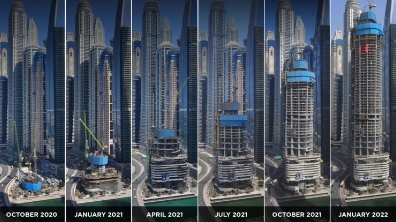 Dubai: Construction of world’s new tallest ho | OMNESmedia.com